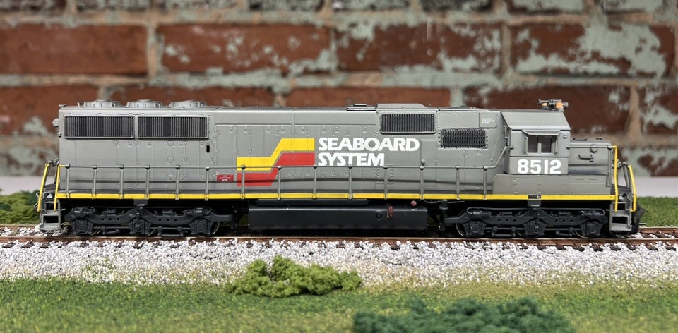 Overland Models HO Brass Model Train Seaboard EMD SD50 Low Hood- Diesel ...