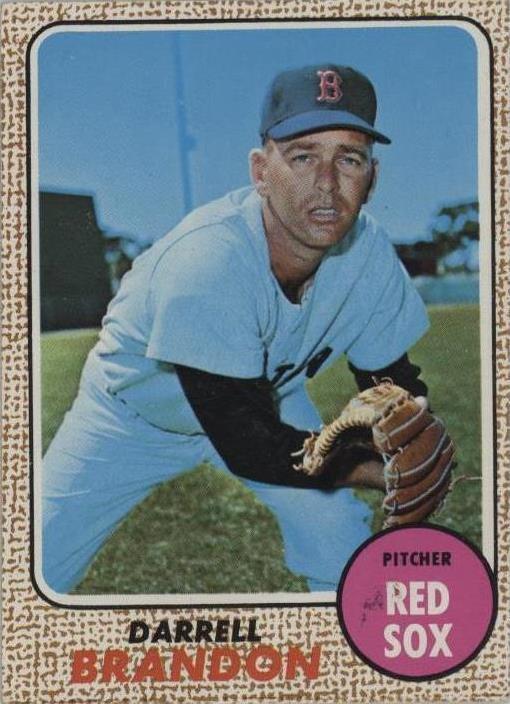 1968 Milton Bradley Win-A-Card Game - 1968 Topps Baseball Darrell ...