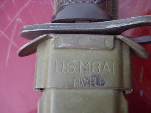 US M1 BOG Bayonet USM8A1 and Scabard | eBay
