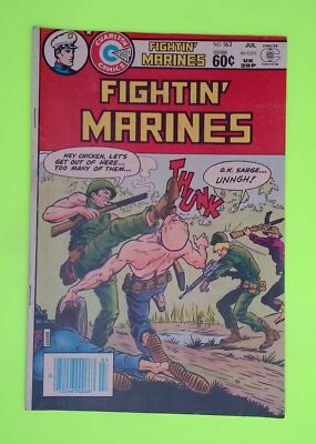 Fightin' Marines #163 1982 Charlton Comics Mid Grade Comic Book K16-219 ...