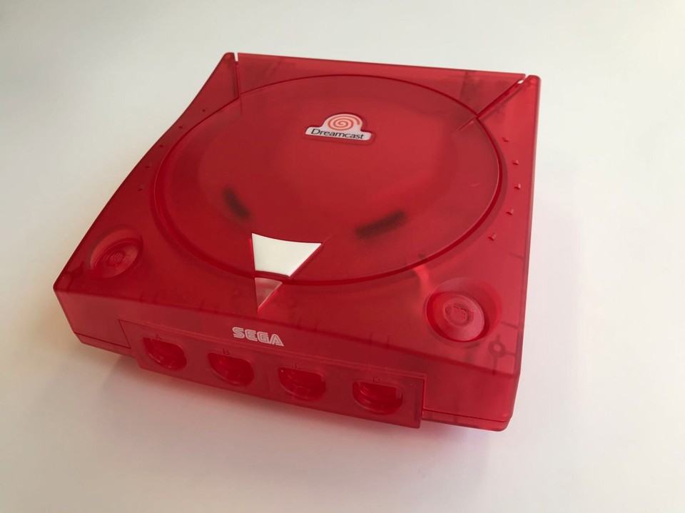 Replacement Translucent Case Shell for SEGA Dreamcast Transparent ...