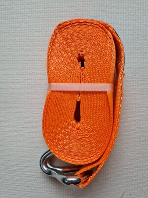 10x 10m Webbing Part With J Hook 5000kg 50mm without Ratchet Load ...