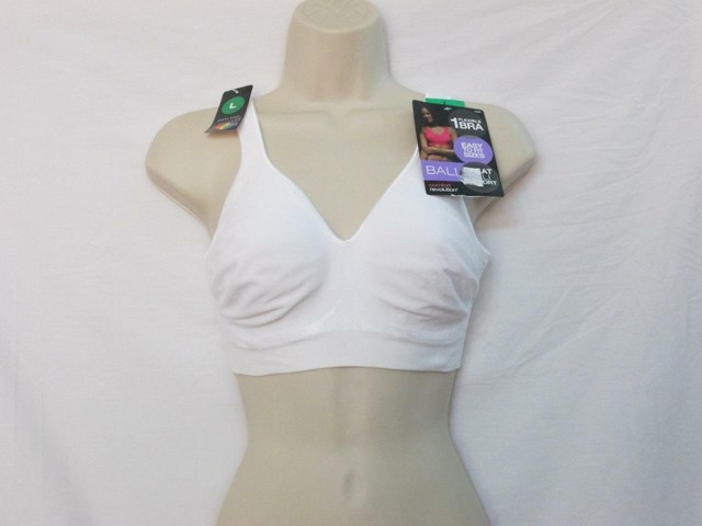 Bali Comfort Revolution ComfortFlex Fit Wirefree Bra 3484 White XL for ...