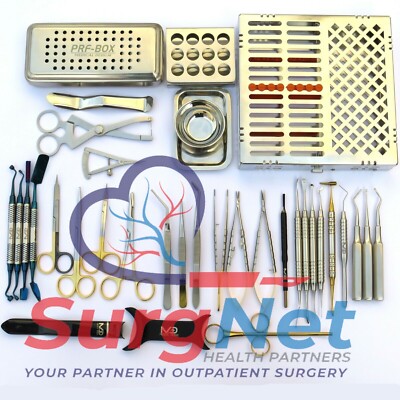 Dental Prf Kit Micro Oral Surgery Set Surgical Needle Holder Implant ...