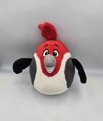 Angry Birds Rio Pedro Cardinal Bird 6’’ Plush Red Gray Stuffed Animal ...