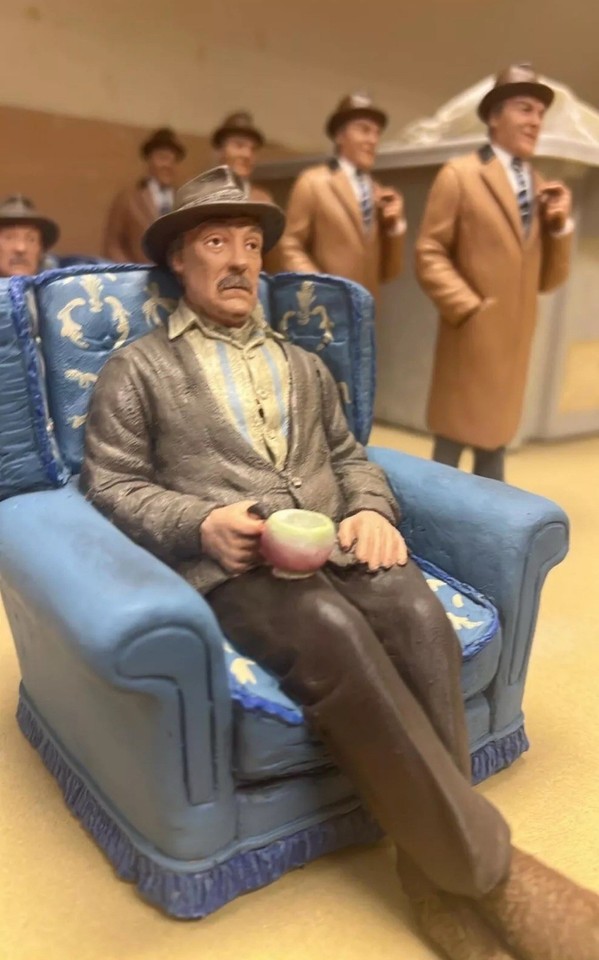 Grandad Only Fools & Horses Hand Painted Resin Figure Great Gift ...