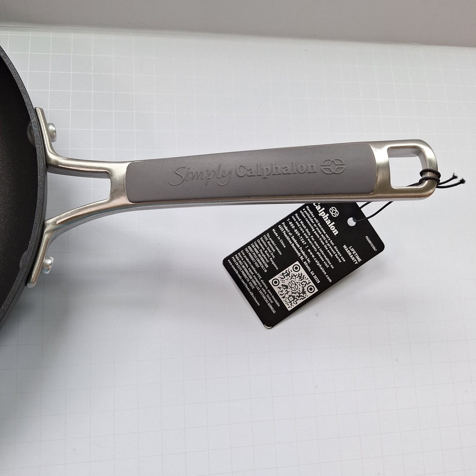 Simply Calphalon 1390 Skillet Omelet Fry Pan 10" 25cm Anodized Aluminum ...