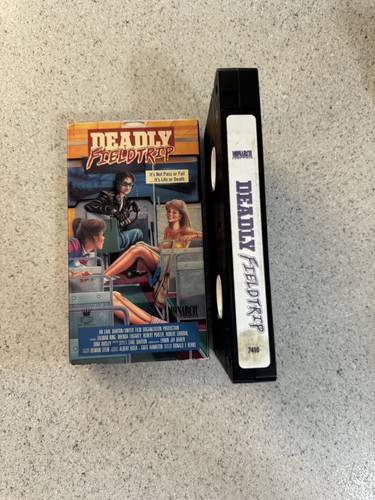 Deadly Fieldtrip VHS HORROR MOVIE Very Rare Monarch Home Video TESTED ...