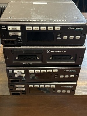 Motorola Astro Spectra VHF-LOT OF 4 Radios | eBay