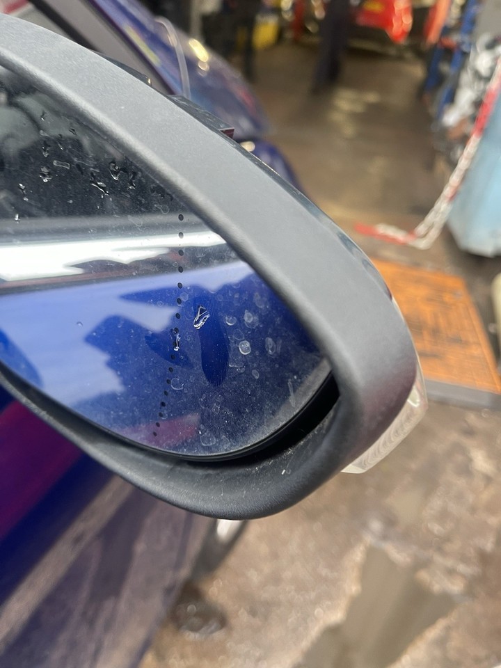 Ford Fiesta Mk7 Wing Mirror Drivers Offside Front No Case 2012-2017 ...