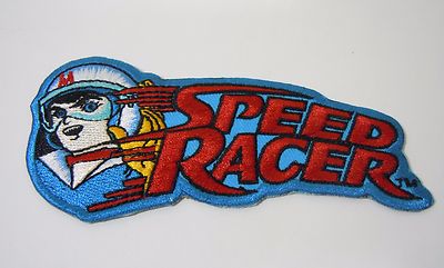 SPEED RACER Embroidered Iron-On Patch - 4" - High Quality | eBay