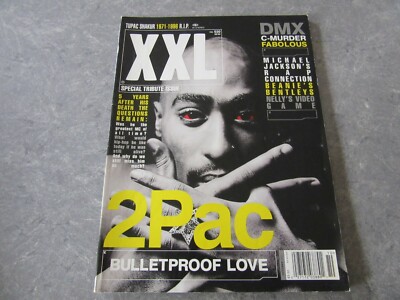 XXL Magazine, OCTOBER 2001, TUPAC SHAKUR Photo Cover, DMX, C-MURDER ...