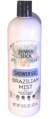 SHIPS N 24 HOURS-Power Stick For Her Shower Gel,Brazilian Mist,16FL OZ ...