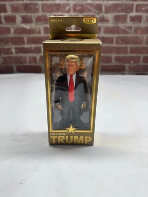 President Donald Trump Action Figure 2016 Toy Art FCTRY Middle Finger ...