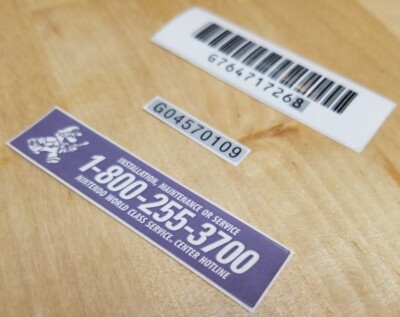 NINTENDO GAME BOY DMG-01 PLAY IT LOUD **3 REPLACEMENT LABELS SET ONLY ...