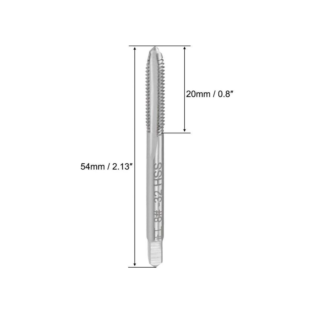High Speed Steel Machine Tap 8-32 UNC Thread Threading Tap Easy to use | eBay