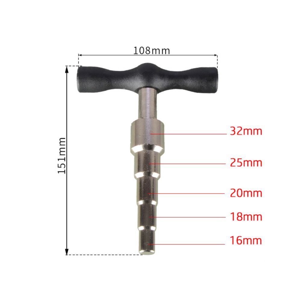 Manual Aluminum Plastic Pipe Rounder 16-32mm Metal Enlarged Tool for ...