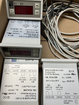 Rittal Temperaturanzeiger SK 3114.100 für Schaltschrank Relais und ...