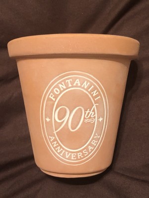 Fontanini 90th Anniversary ~ Clay Flower Pot-No Box | eBay