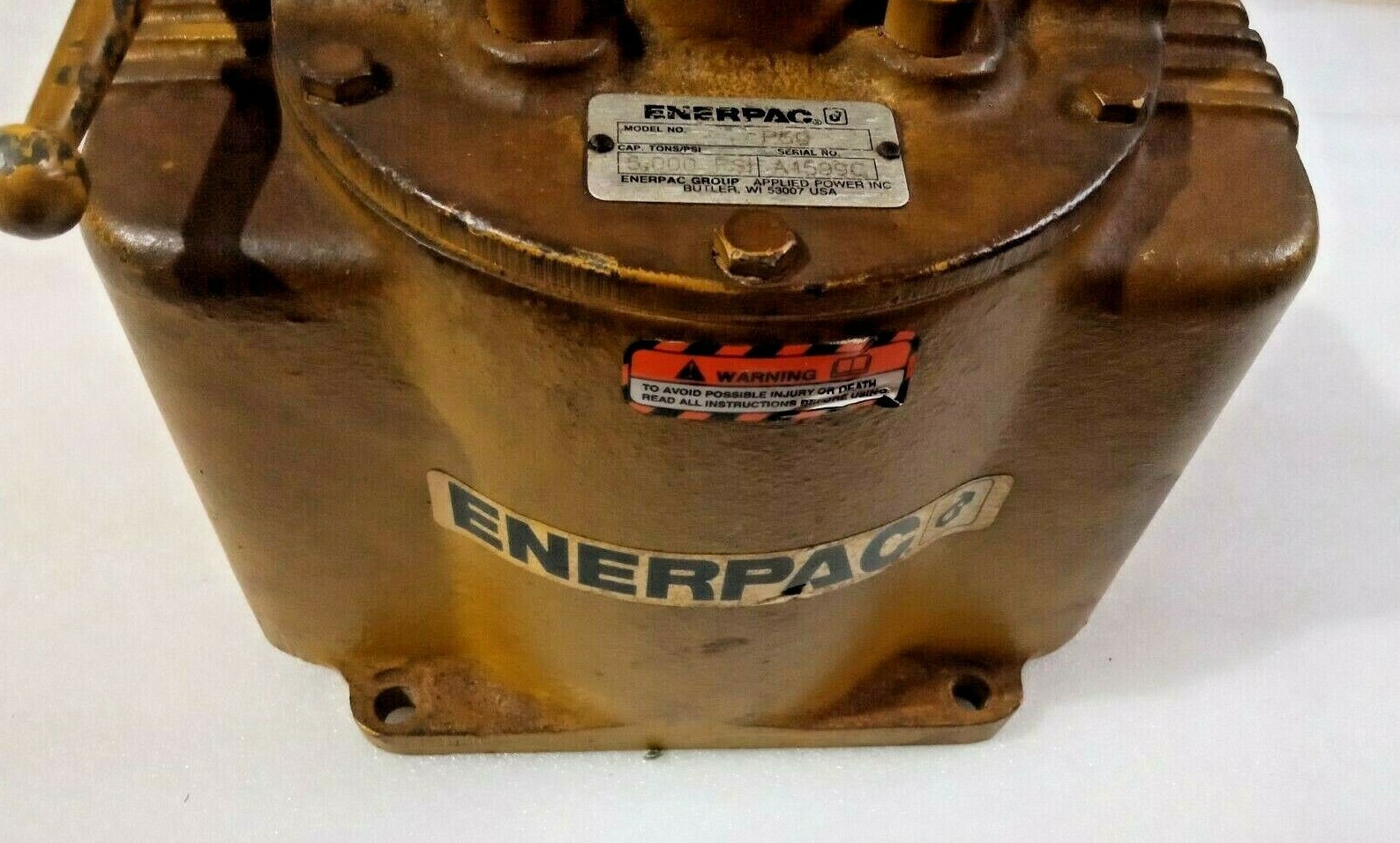 ENERPAC P50 Low Pressure Hydraulic Hand Pump 5000 PSI/350 BAR USED | eBay