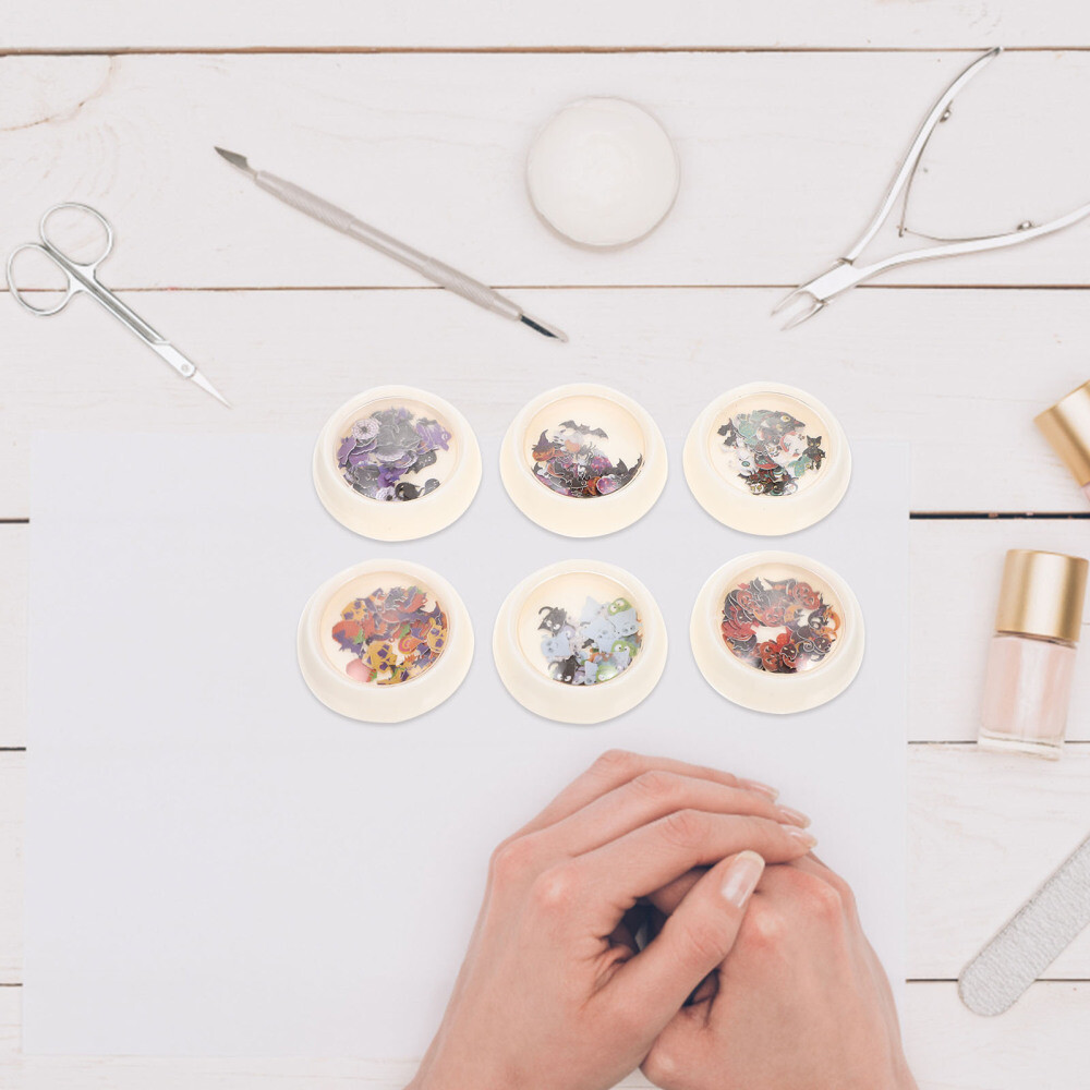 5 Pack Nail Art Sticker Pulp Decoration Ideas Practical Decors Nail ...