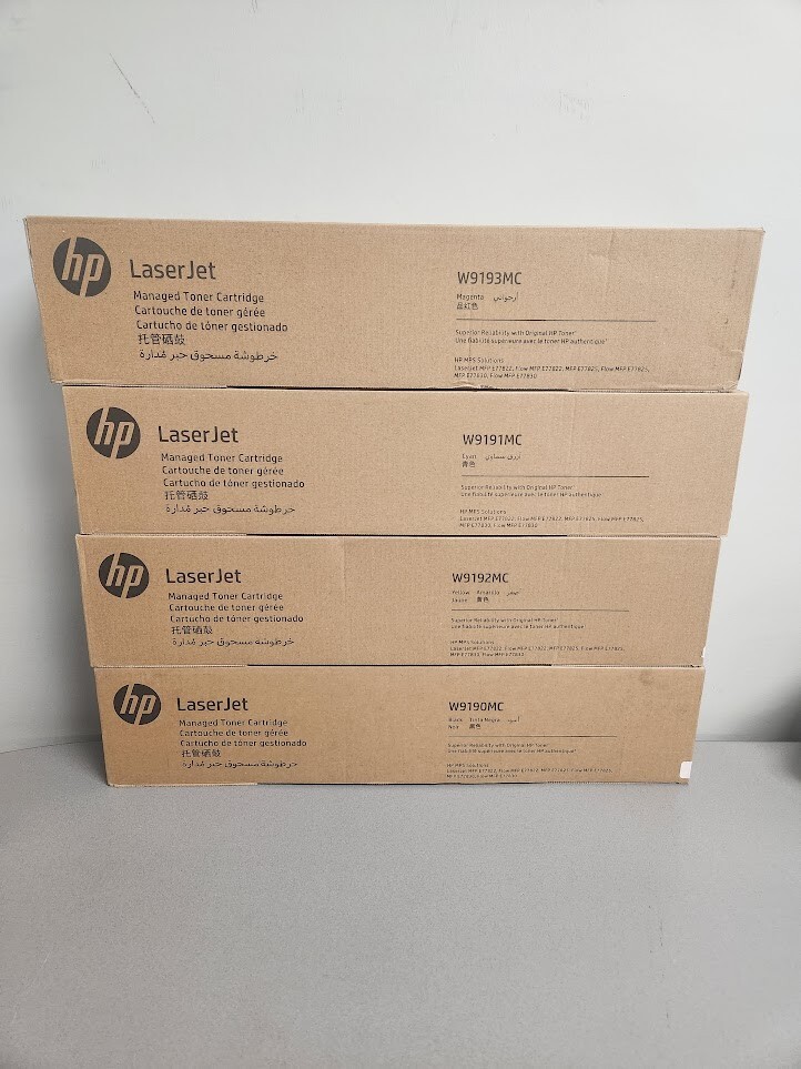 HP W9190MC, W9191MC, W9192MC, W9193MC Toner LaserJet Managed MFP ...