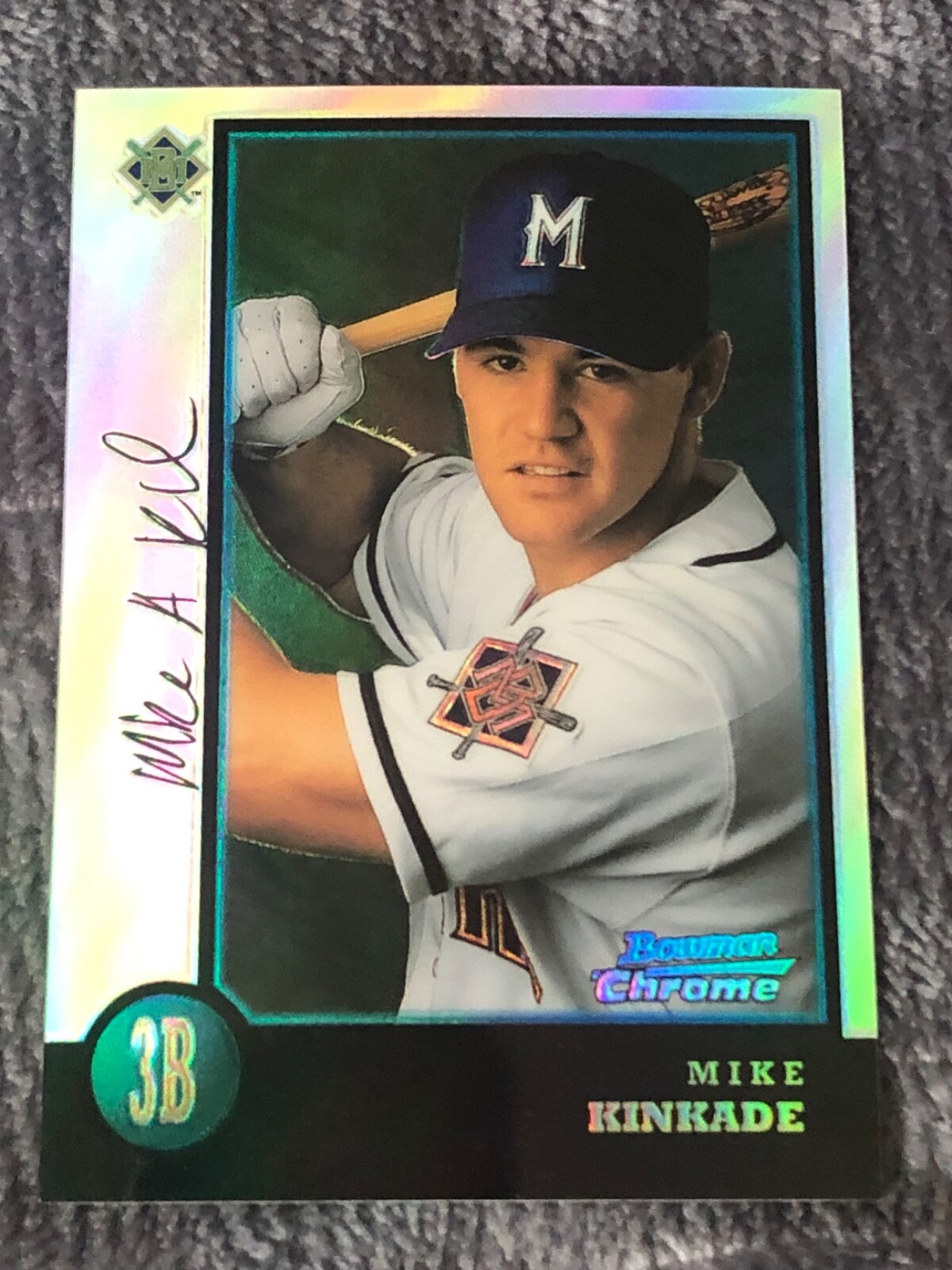 1998 Bowman Chrome Refractors #137 Mike Kinkade | eBay