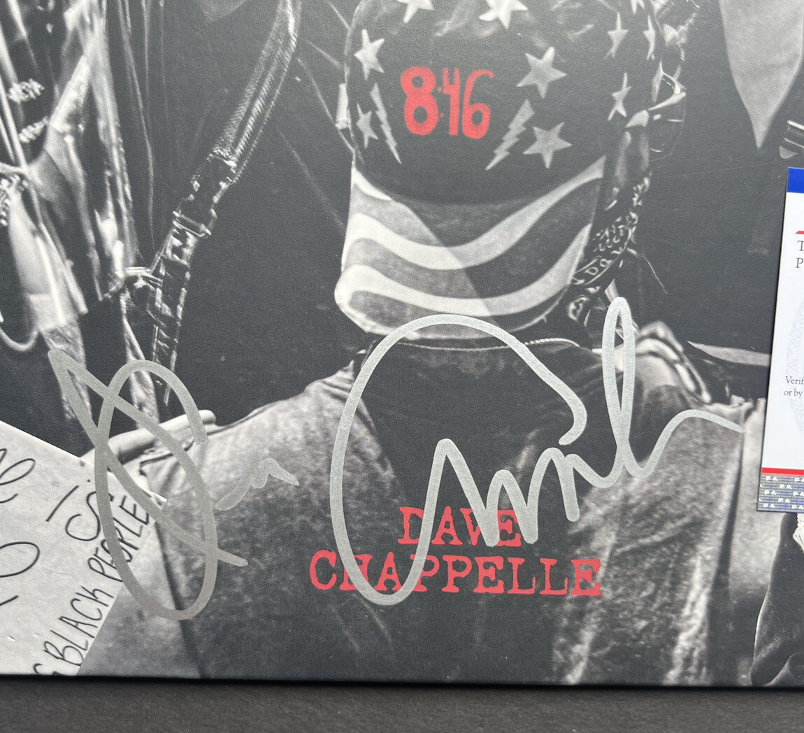 dave chappelle signed autographed vinyl PSA Cert Coa Rare Legend | eBay