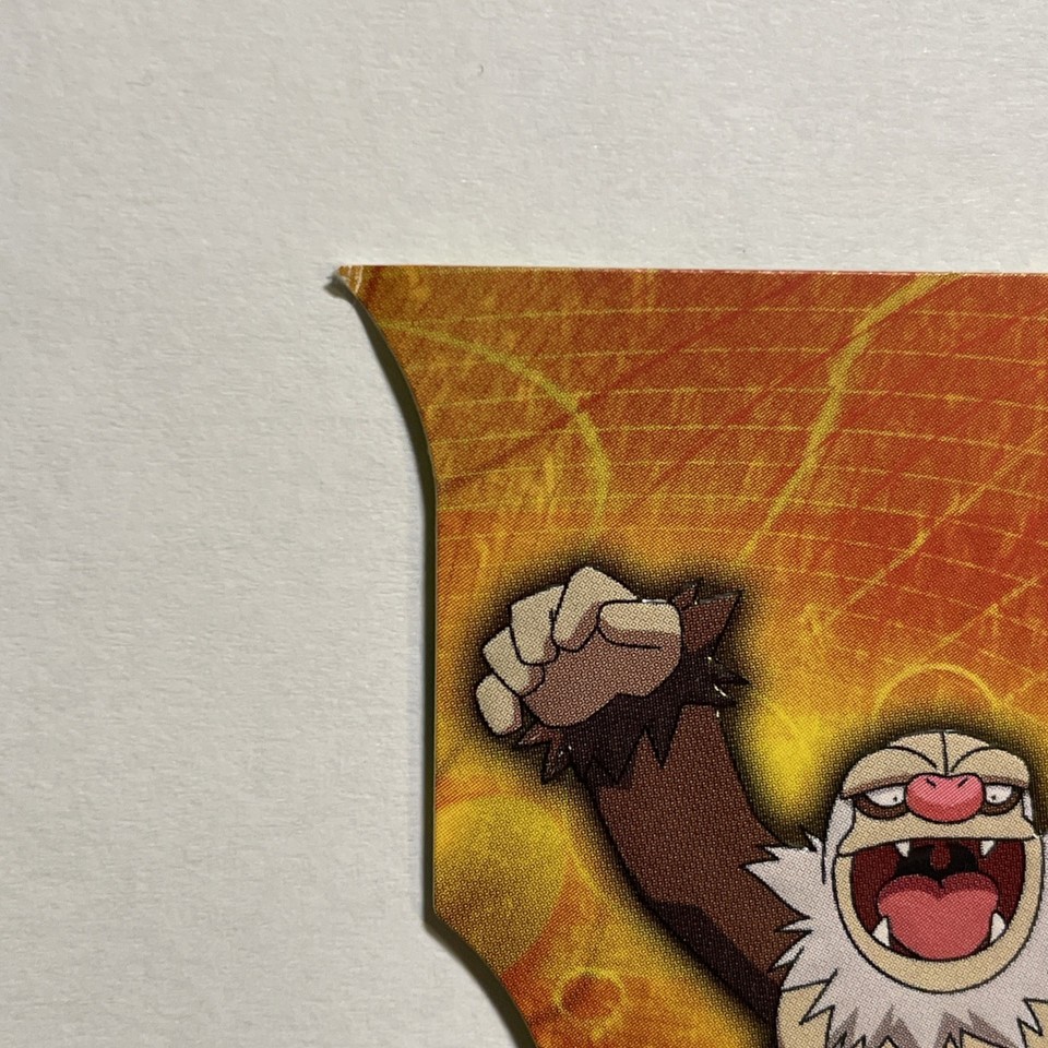 Slaking Topps Pokemon Advanced Challenge Embossed Evolution Die Cut 12 ...