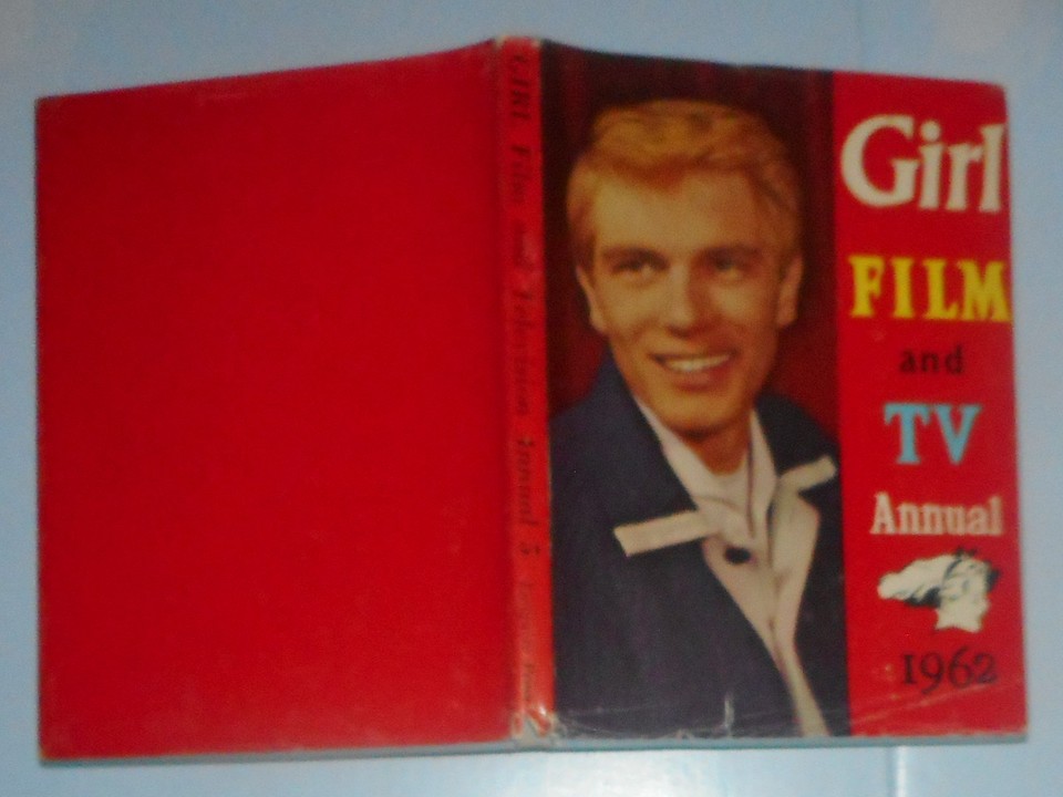 GIRL FILM AND TV ANNUAL , 1962, ADAM FAITH ON COVER . DISNEY, ROGER ...