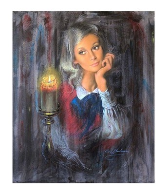 LOUIS (lou) SHABNER CHARLOTTE QUALITY FINE PRINT VINTAGE ERA ...