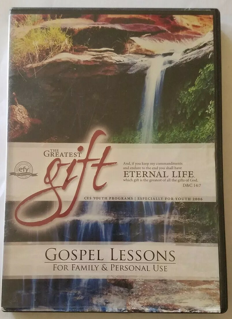 The Greatest Gift DVD Gospel Lessons for Family & Personal Use LDS ...