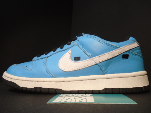 2006 NIKE DUNK LOW PREMIUM SB TOKYO TAXI CAB CHLORINE BLUE WHITE 313170 ...