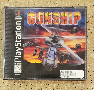 Awesome Playstation 1 PS1 game Gunship complete | eBay