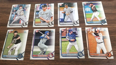 JONATHAN CANNON 2022 1st BOWMAN DRAFT CARD #BD-180 WHITE SOX (FIRST ...