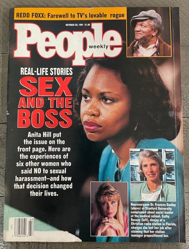 PEOPLE Magazine, OCTOBER 28, 1991, DEATH OF REDD FOXX, ANITA HILL COVER ...