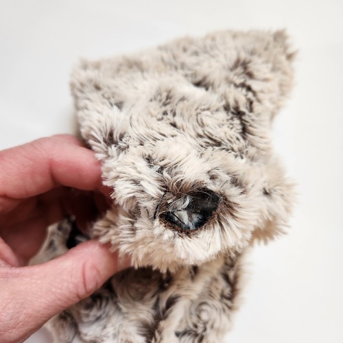Pandemonium Seattle Faux Fur Ultra Plush Rosebud Mittens Head/Ear Wrap ...
