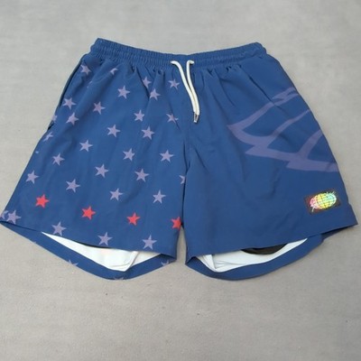 SLUNKS Mens XLarge Performance & Workout Swim Trunks Volleyball Shorts ...