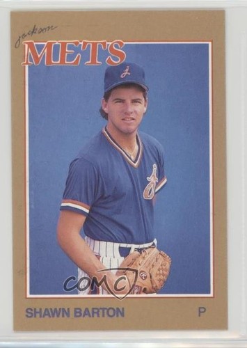 1988 Grand Slam Jackson Mets Shawn Barton #19 | eBay