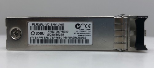 31P1630 IBM JDSU 8GB SFP+ Optical Transceiver Module 78P1660 PLRXPL-VC ...