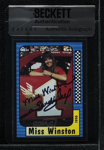BAS 1991 Maxx Collection Sandi Fix Miss Winston Seal of Authenticity ...