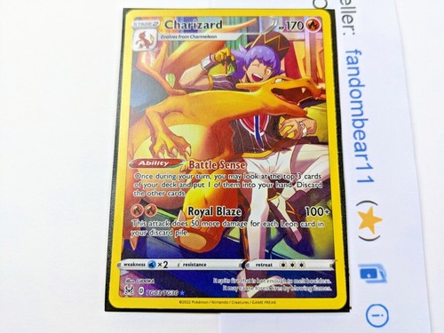 Charizard ULTRA RARE card Trainers Gallery TG03/TG30 SWSH Lost Origin ...