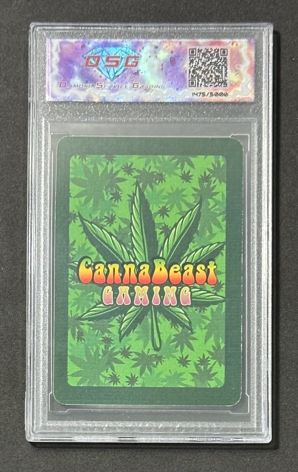 Hawking Kush 2022 CannaBeast Gaming TCG Hemp OG Art Card 12/15 DSG 1475 ...