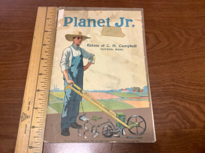 Original Vintage - 1917 PLANET JR. CATALOG w Price list; 72pgs Newton ...