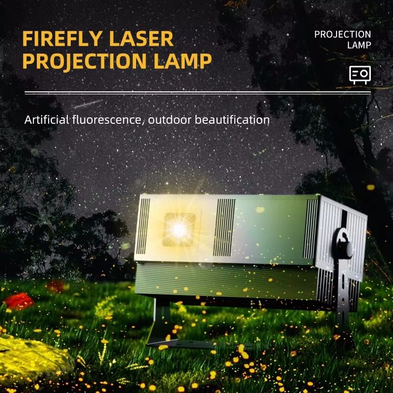 10W-30W Dynamic Firefly Laser Projection Light IP67 Mulit-color GOBO ...