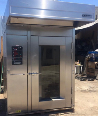 Hobart HBA2G Double Rack Oven Restaurant panaderia bakery baxter ...