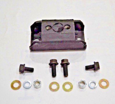 Turbo 400 Transmission Mount Rubber with HARDWARE TH400 TH-400 Tranny ...