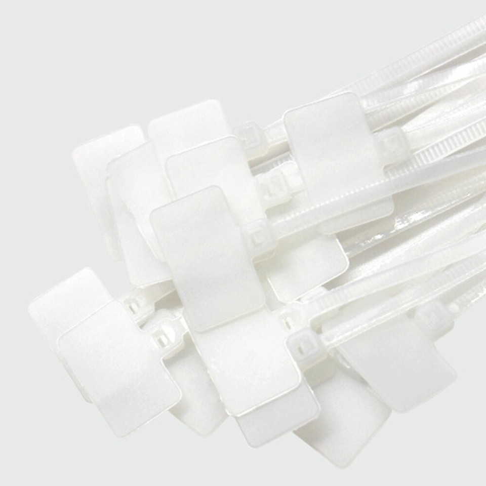 Nylon Cable Ties Wire Tie Wraps Cable Tie Wraps Marking Label Ties ...