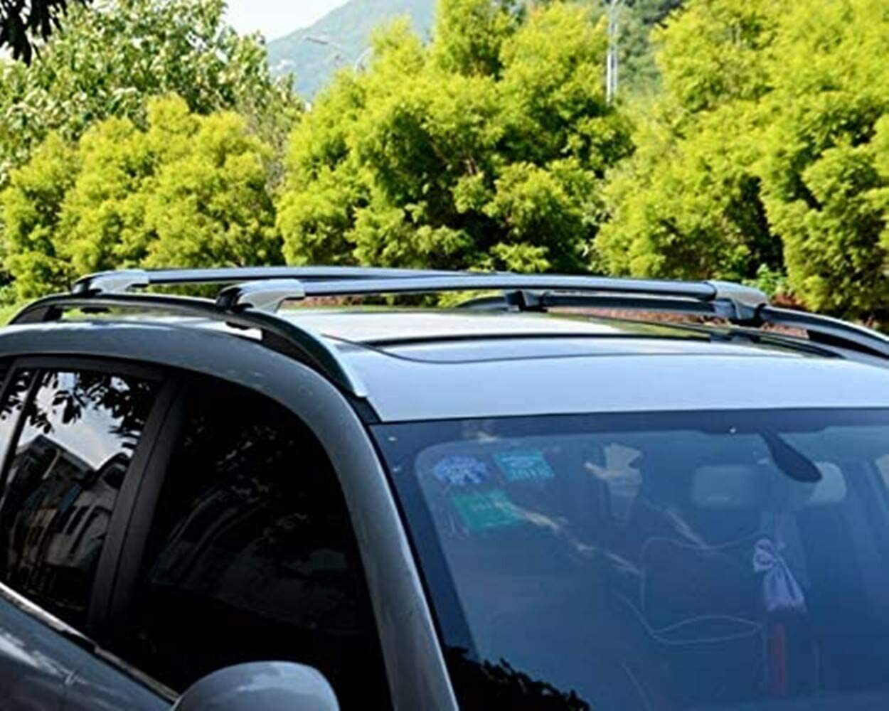 2Pcs Aluminum Roof Rail Rack Cross Bars Crossbar Fit For Benz GLB X247 ...