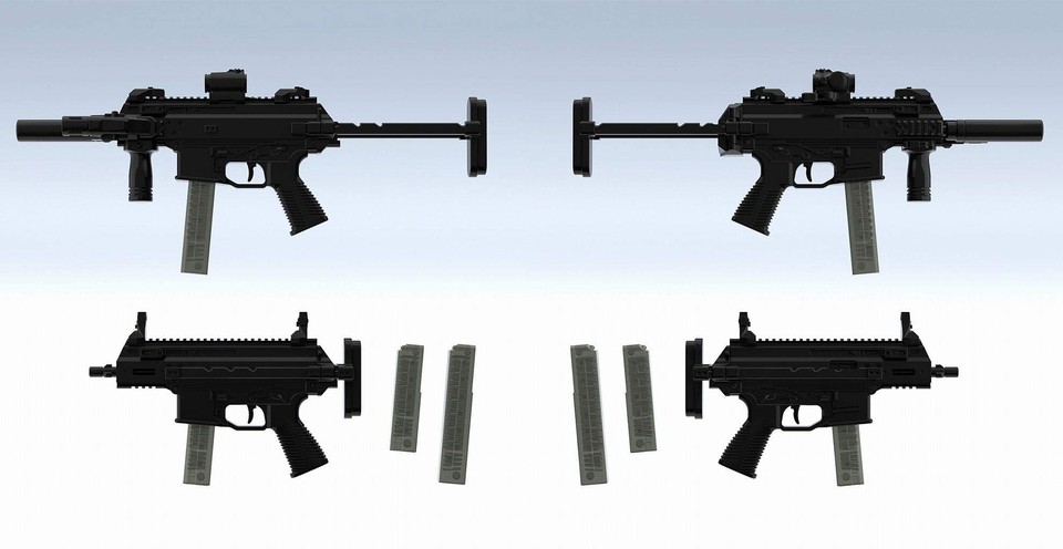 Little Armory LA068 APC9K Type Plastic Model Kit 315278 W6cm Miniature ...